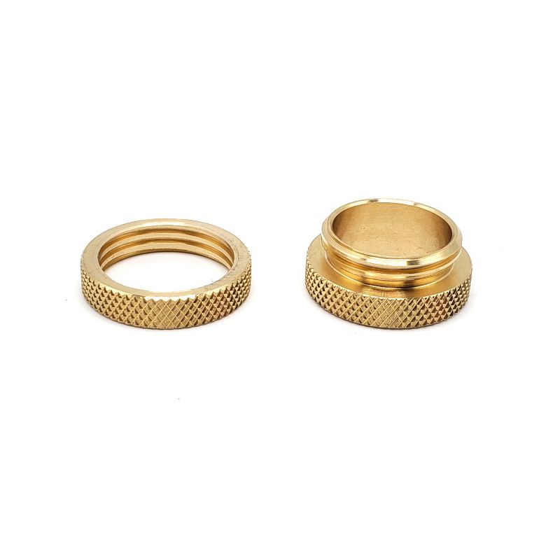 1½" Brass Threaded Ring Set For Vessels
