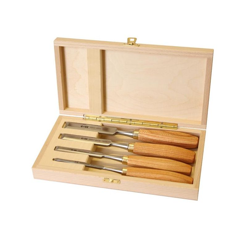 Pfeil 4 Piece Carpenters Chisel Set In Box