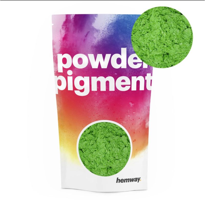 Metallic Apple Green Powder Pigment 50g