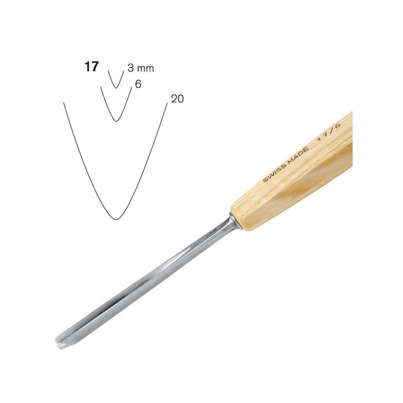 Pfeil Stahli Gouges No 17