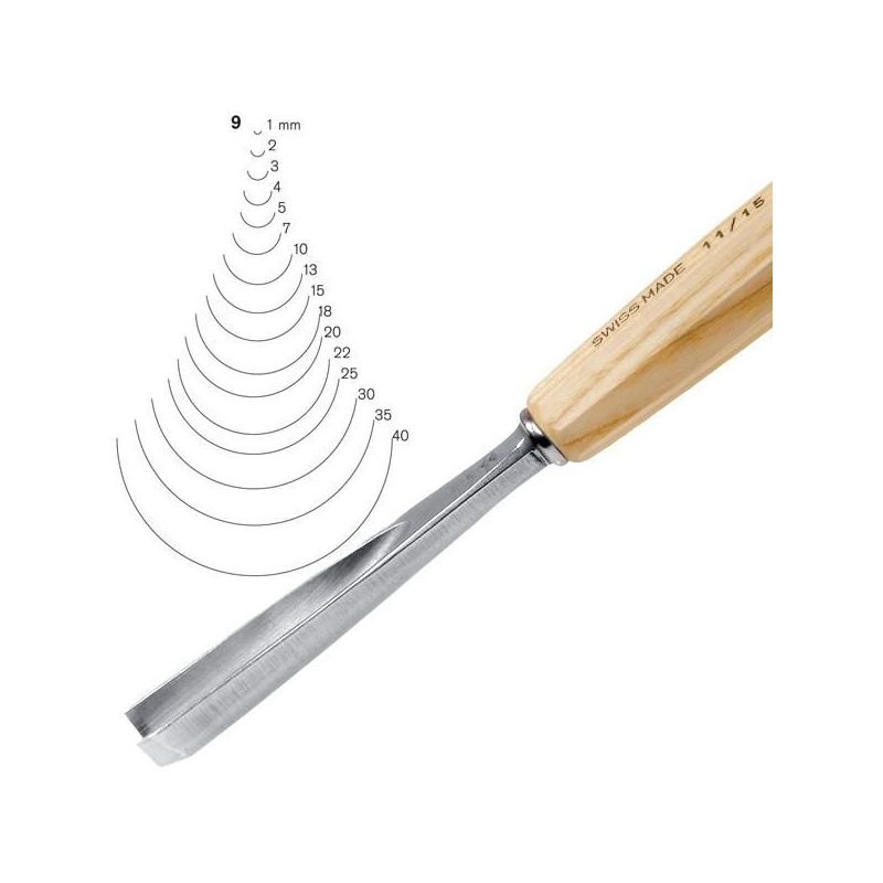 Pfeil Straight Deep Gouges No9