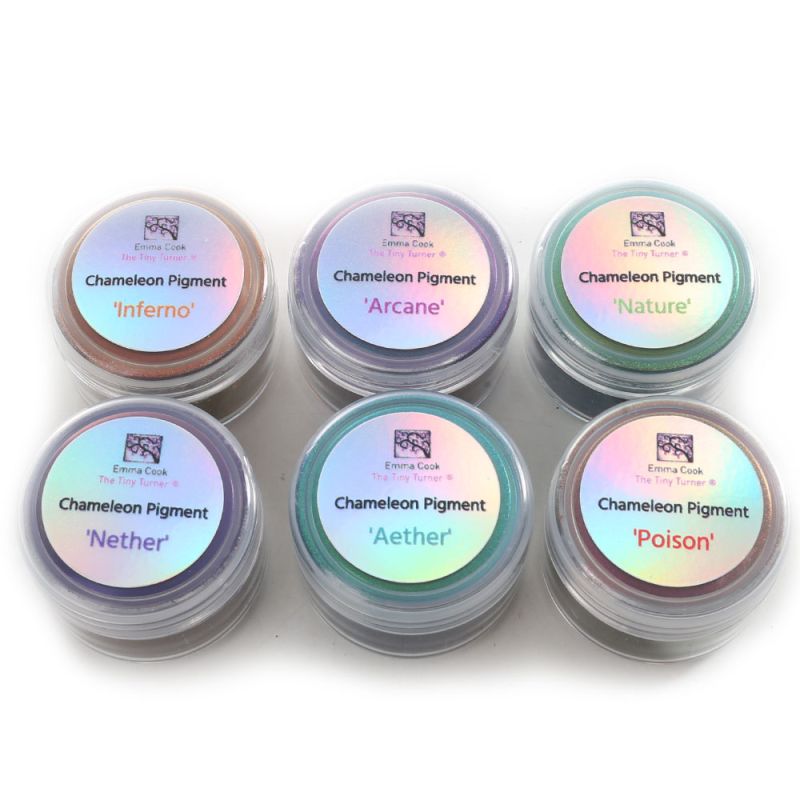 Chameleon Pigments / Powders ( 6 x 0.5g pots)